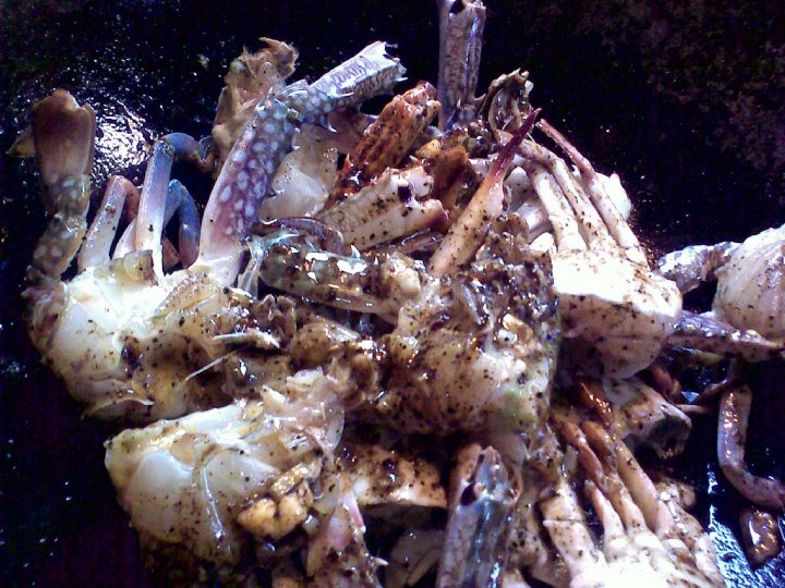 ~Phuket Stir-fried Blue Crab with Black Pepper Recipe~ | Pranee's Thai ...