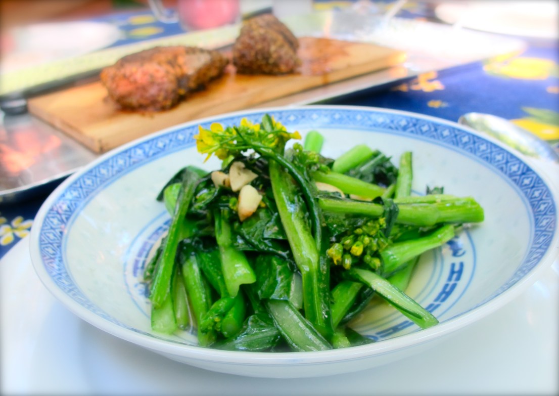 ~Stir-fried Choy Sum Recipe~ | Pranee's Thai Kitchen