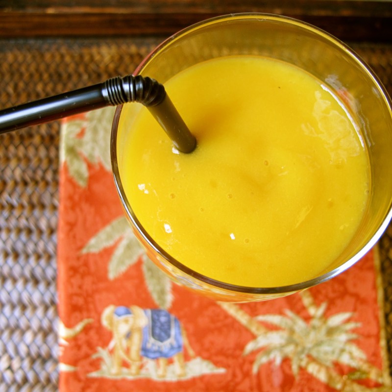 ~Lychee Black Tea Mango Smoothie Recipe~ | Pranee's Thai Kitchen